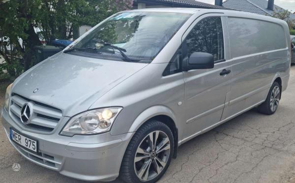 Grey Mercedes-Benz Vito 2013 in Vilnius, with an engine capacity of 2.14 L and mileage of 545 thousand km for 4400 €, photo 3 on AUTOMOTO.COM.LV