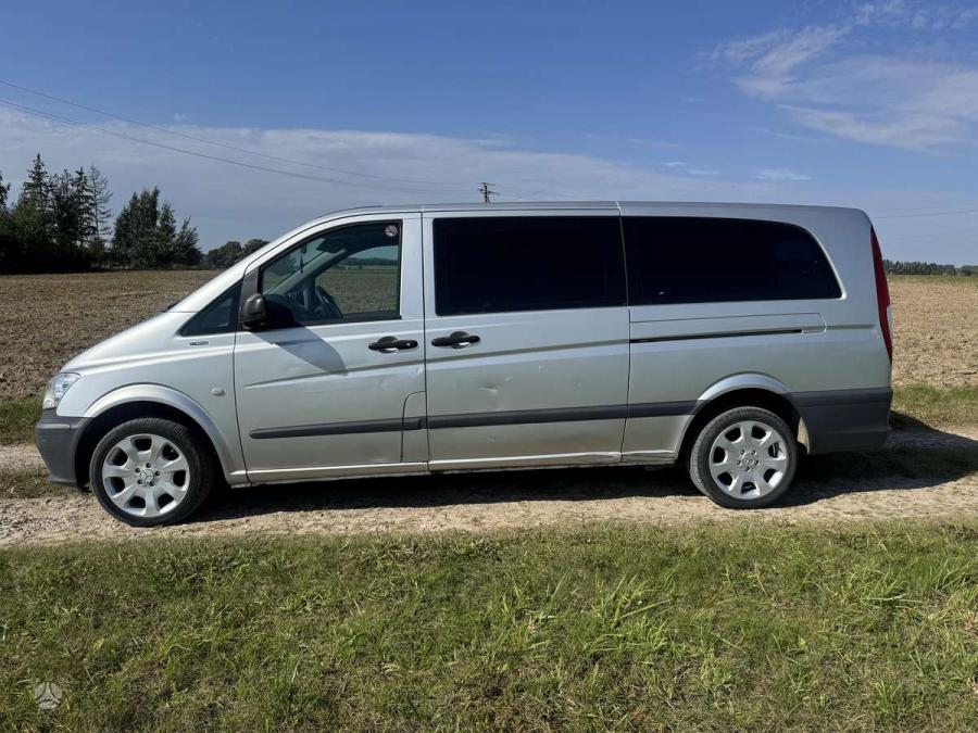 Pelēks Mercedes-Benz Vito 2013 Šauļi, ar dzinēja tilpumu 2.10 L un nobraukumu 345 tūkst. km par 4400 €, foto 3 vietnē AUTOMOTO.COM.LV