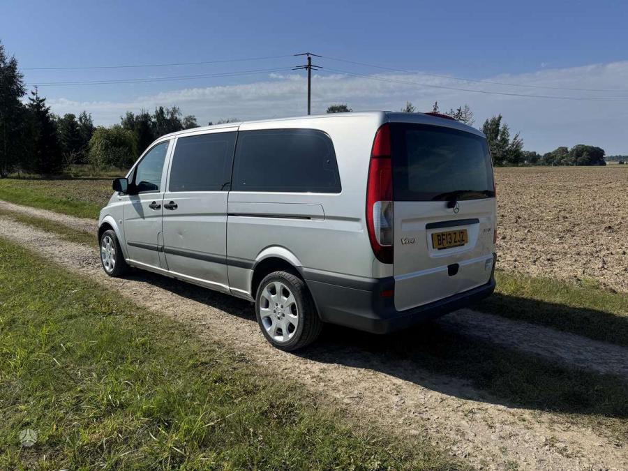 Pelēks Mercedes-Benz Vito 2013 Šauļi, ar dzinēja tilpumu 2.10 L un nobraukumu 345 tūkst. km par 4400 €, foto 4 vietnē AUTOMOTO.COM.LV