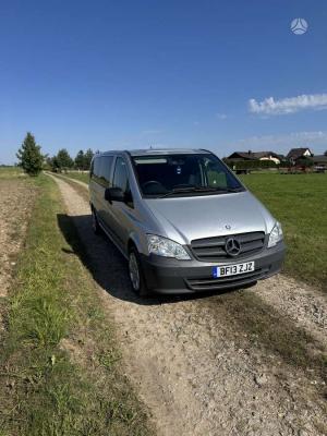 Pelēks Mercedes-Benz Vito 2013 Šauļi, ar dzinēja tilpumu 2.10 L un nobraukumu 345 tūkst. km par 4400 €, foto 9 vietnē AUTOMOTO.COM.LV