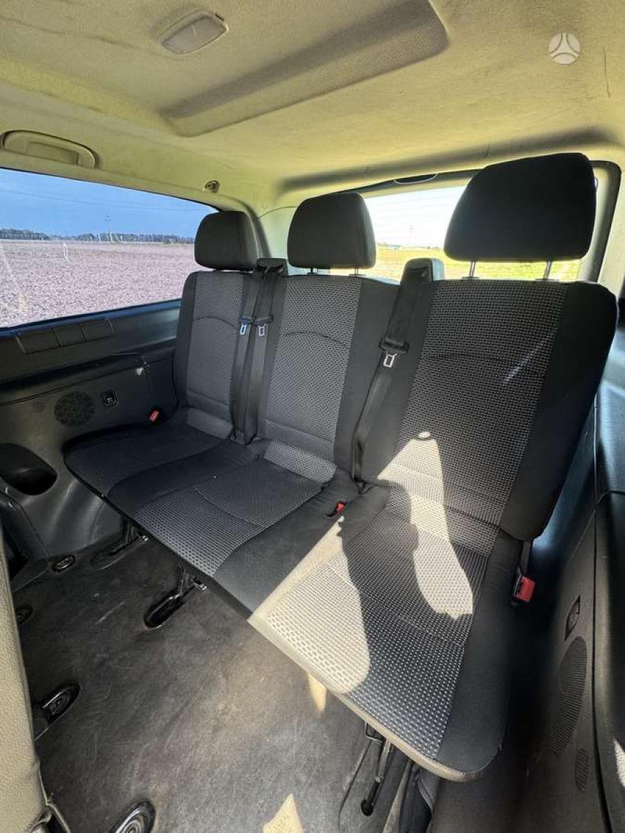 Pelēks Mercedes-Benz Vito 2013 Šauļi, ar dzinēja tilpumu 2.10 L un nobraukumu 345 tūkst. km par 4400 €, foto 14 vietnē AUTOMOTO.COM.LV
