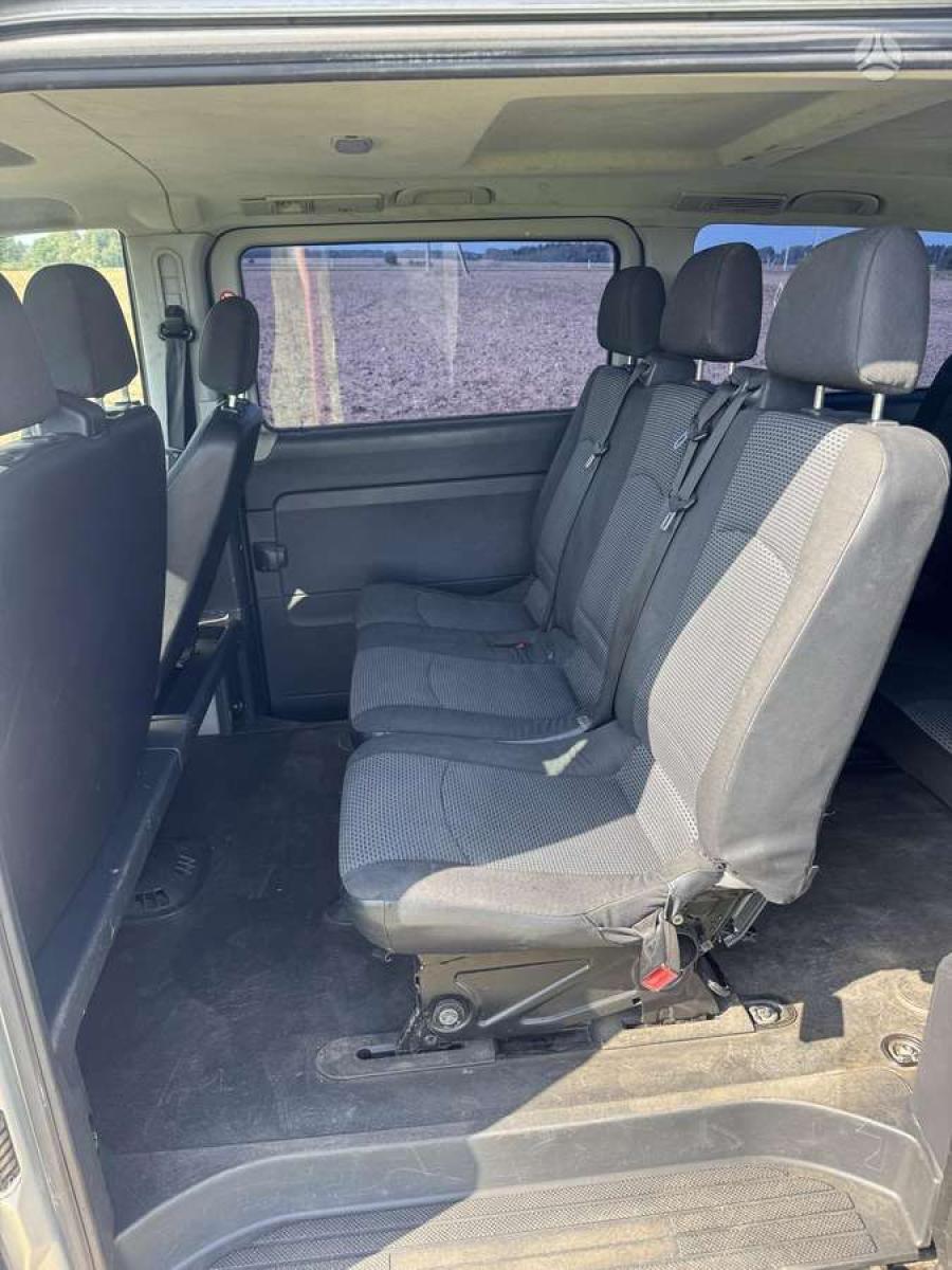 Pelēks Mercedes-Benz Vito 2013 Šauļi, ar dzinēja tilpumu 2.10 L un nobraukumu 345 tūkst. km par 4400 €, foto 15 vietnē AUTOMOTO.COM.LV