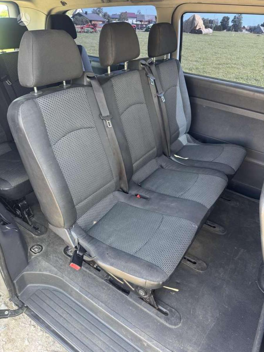 Pelēks Mercedes-Benz Vito 2013 Šauļi, ar dzinēja tilpumu 2.10 L un nobraukumu 345 tūkst. km par 4400 €, foto 20 vietnē AUTOMOTO.COM.LV