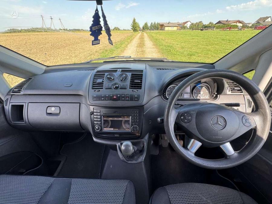 Pelēks Mercedes-Benz Vito 2013 Šauļi, ar dzinēja tilpumu 2.10 L un nobraukumu 345 tūkst. km par 4400 €, foto 26 vietnē AUTOMOTO.COM.LV