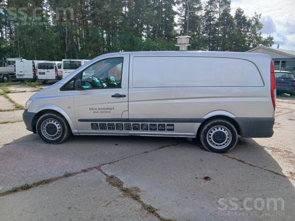 Mercedes-Benz Vito 2013 in Ogre on AUTOMOTO.COM.LV Grey Mercedes-Benz Vito 2013 in Ogre, with an engine capacity of 2.20 L and mileage of 179 thousand km for 5000 €, photo 3 on AUTOMOTO.COM.LV