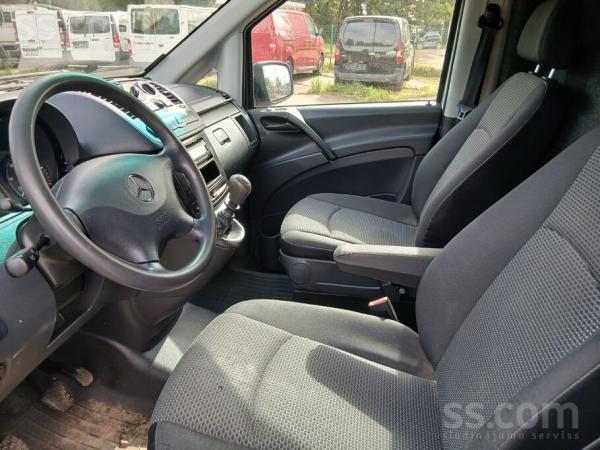 Mercedes-Benz Vito 2013 in Ogre on AUTOMOTO.COM.LV Grey Mercedes-Benz Vito 2013 in Ogre, with an engine capacity of 2.20 L and mileage of 179 thousand km for 5000 €, photo 9 on AUTOMOTO.COM.LV