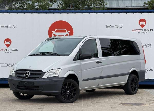 Pelēks Mercedes-Benz Vito 2014 Tauragė, ar dzinēja tilpumu 2.20 L un nobraukumu 243 tūkst. km par 11600 €, foto 1 vietnē AUTOMOTO.COM.LV