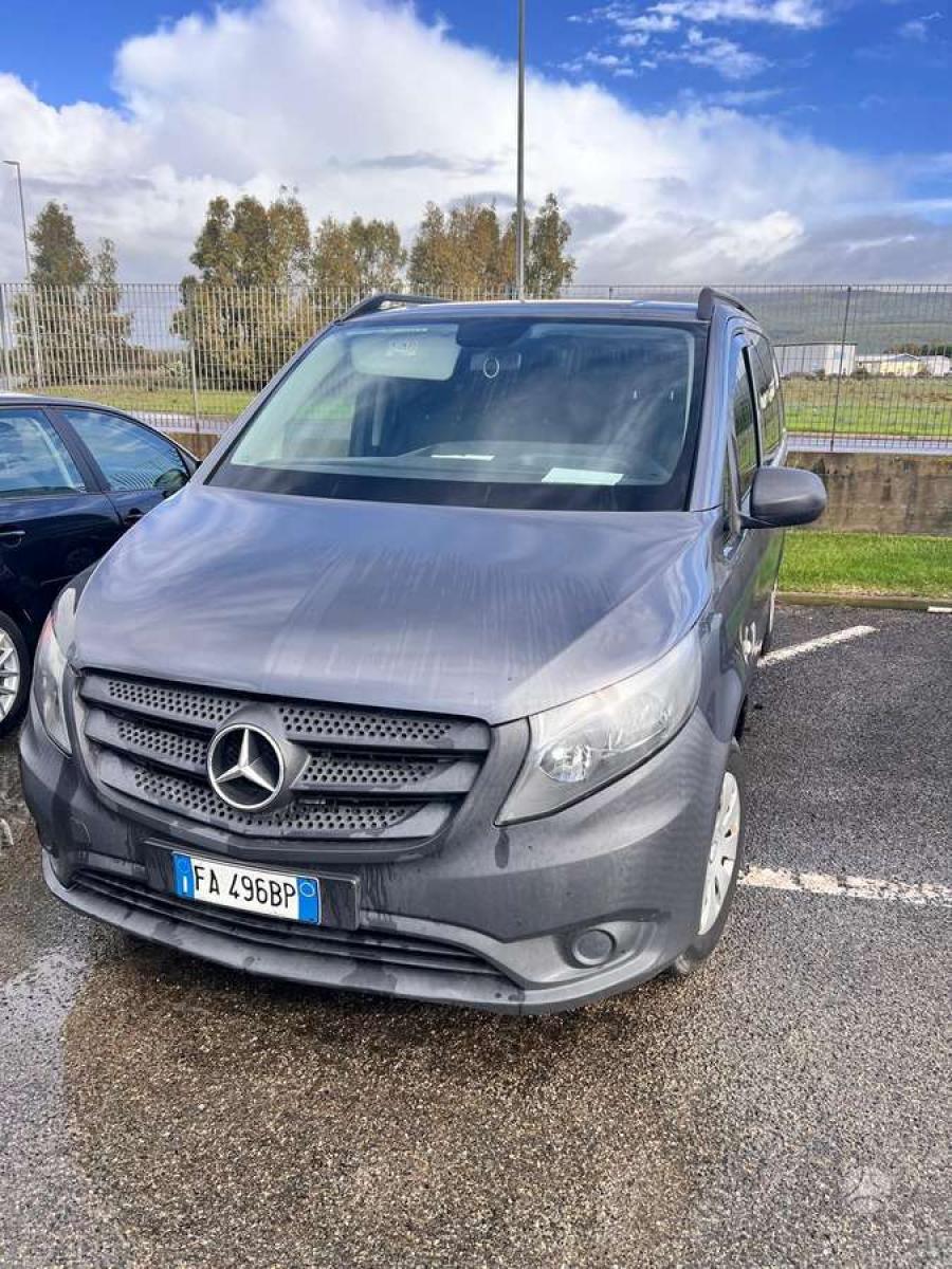 Grey Mercedes-Benz Vito 2015 in Siauliai, with an engine capacity of 2.14 L and mileage of 330 thousand km for 9200 €, photo 1 on AUTOMOTO.COM.LV