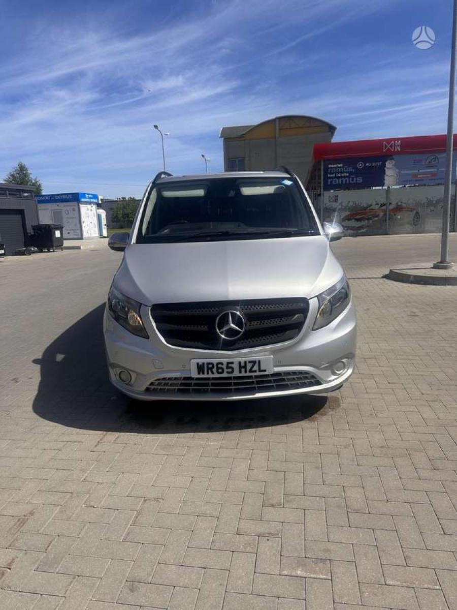 Grey Mercedes-Benz Vito 2015 in Telschi, with an engine capacity of 2.20 L and mileage of 348 thousand km for 9000 €, photo 3 on AUTOMOTO.COM.LV
