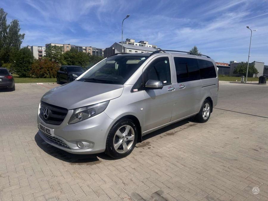 Grey Mercedes-Benz Vito 2015 in Telschi, with an engine capacity of 2.20 L and mileage of 348 thousand km for 9000 €, photo 4 on AUTOMOTO.COM.LV