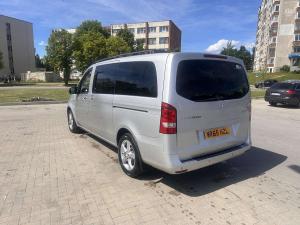 Grey Mercedes-Benz Vito 2015 in Telschi, with an engine capacity of 2.20 L and mileage of 348 thousand km for 9000 €, photo 5 on AUTOMOTO.COM.LV