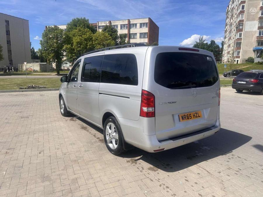 Grey Mercedes-Benz Vito 2015 in Telschi, with an engine capacity of 2.20 L and mileage of 348 thousand km for 9000 €, photo 5 on AUTOMOTO.COM.LV