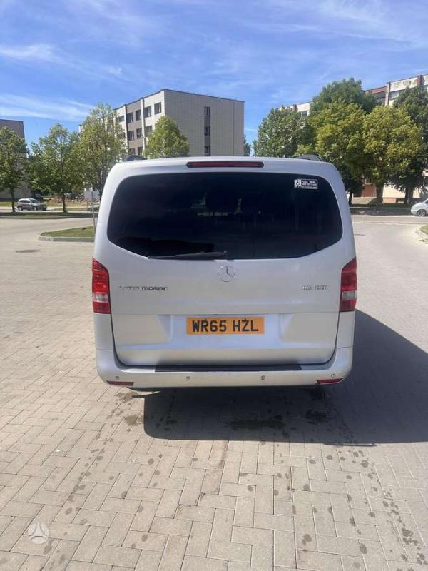 Pelēks Mercedes-Benz Vito 2015 Telšiai, ar dzinēja tilpumu 2.20 L un nobraukumu 348 tūkst. km par 9000 €, foto 5 vietnē AUTOMOTO.COM.LV