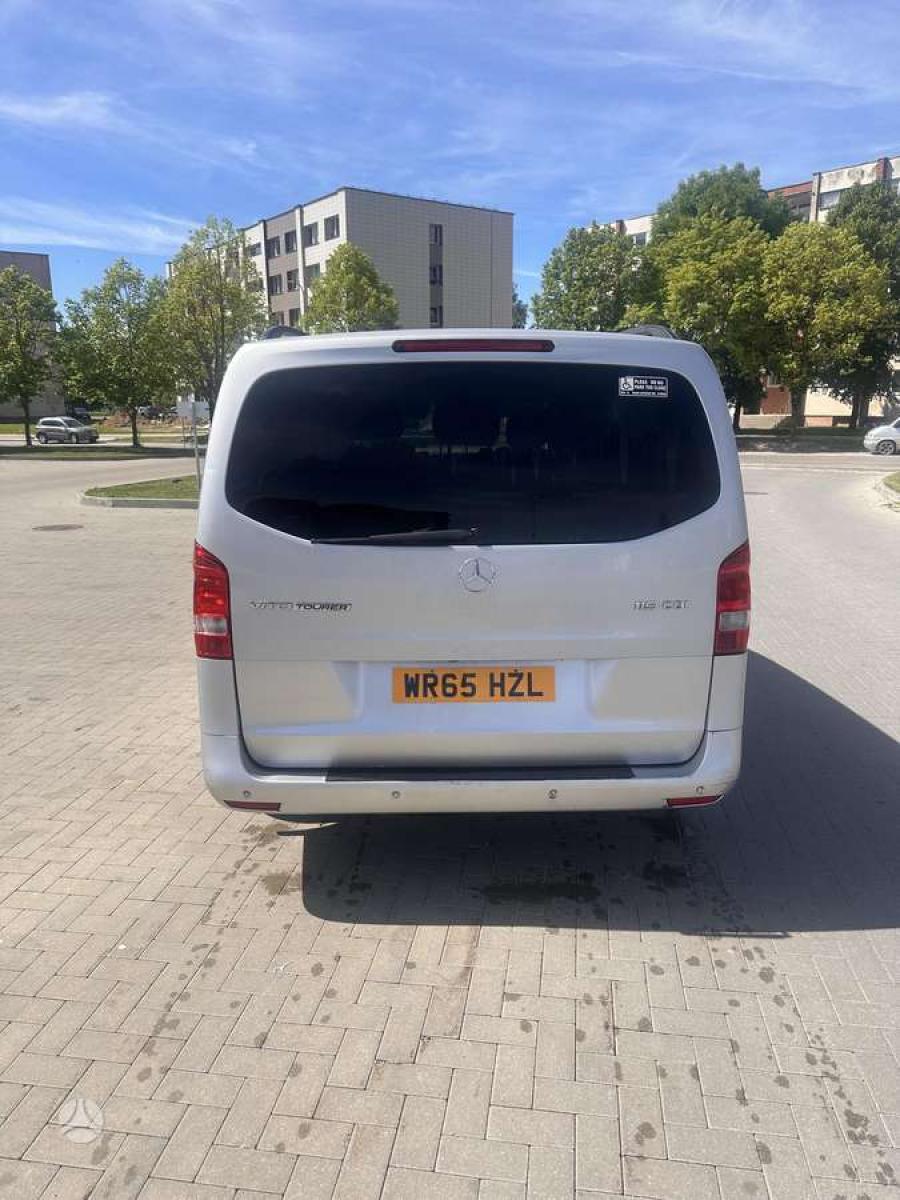 Grey Mercedes-Benz Vito 2015 in Telschi, with an engine capacity of 2.20 L and mileage of 348 thousand km for 9000 €, photo 6 on AUTOMOTO.COM.LV