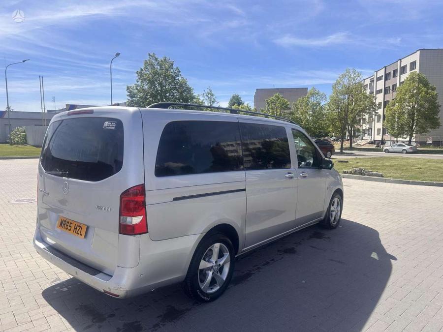 Grey Mercedes-Benz Vito 2015 in Telschi, with an engine capacity of 2.20 L and mileage of 348 thousand km for 9000 €, photo 7 on AUTOMOTO.COM.LV