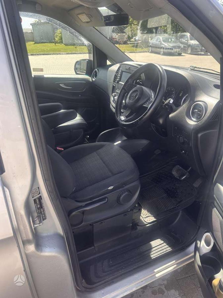Grey Mercedes-Benz Vito 2015 in Telschi, with an engine capacity of 2.20 L and mileage of 348 thousand km for 9000 €, photo 8 on AUTOMOTO.COM.LV