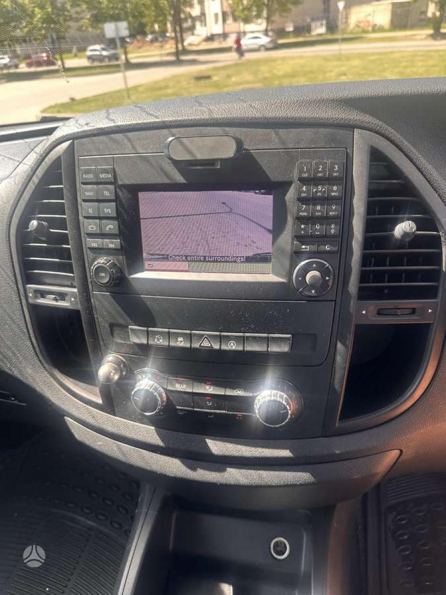 Grey Mercedes-Benz Vito 2015 in Telschi, with an engine capacity of 2.20 L and mileage of 348 thousand km for 9000 €, photo 10 on AUTOMOTO.COM.LV