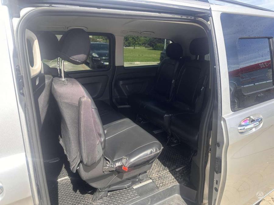 Grey Mercedes-Benz Vito 2015 in Telschi, with an engine capacity of 2.20 L and mileage of 348 thousand km for 9000 €, photo 13 on AUTOMOTO.COM.LV