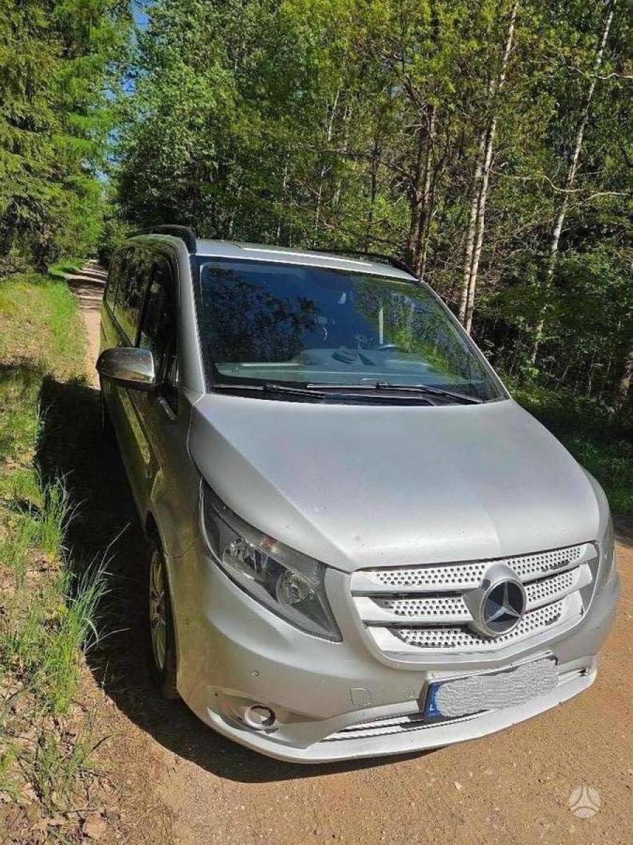 Pelēks Mercedes-Benz Vito 2015 Klaipėda, ar dzinēja tilpumu 2.14 L un nobraukumu 433 tūkst. km par 12299 €, foto 4 vietnē AUTOMOTO.COM.LV