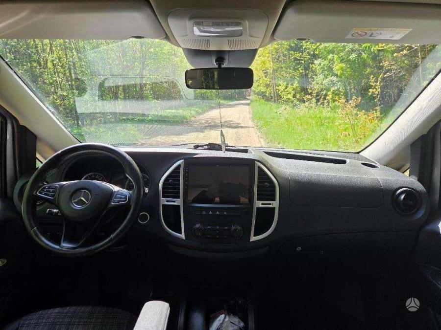 Pelēks Mercedes-Benz Vito 2015 Klaipėda, ar dzinēja tilpumu 2.14 L un nobraukumu 433 tūkst. km par 12299 €, foto 8 vietnē AUTOMOTO.COM.LV
