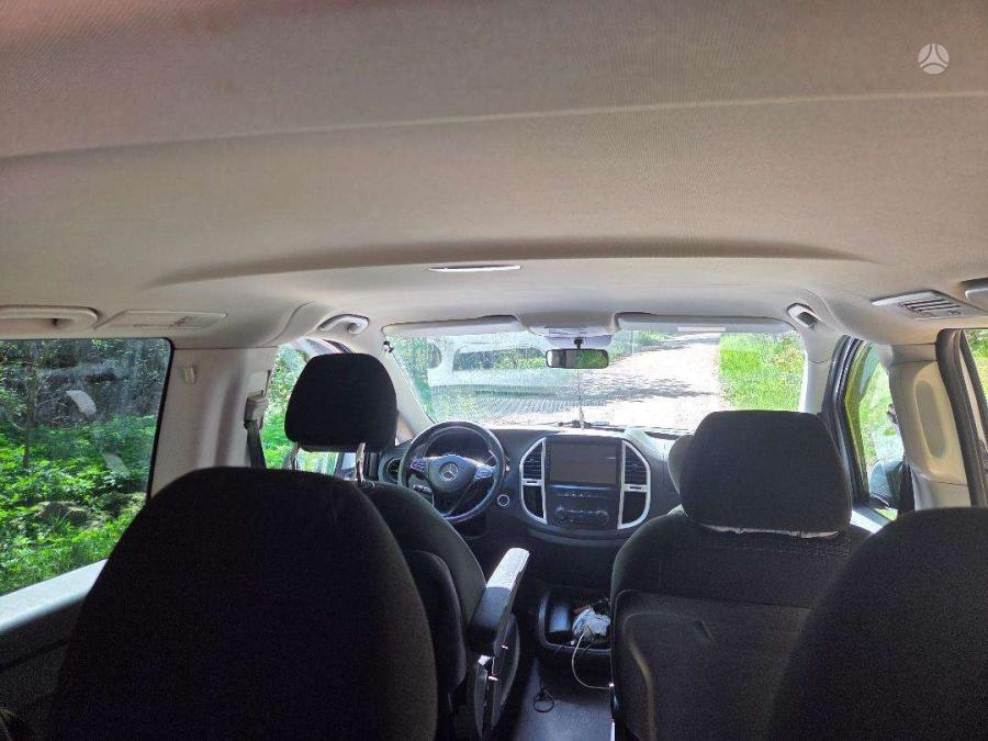 Pelēks Mercedes-Benz Vito 2015 Klaipėda, ar dzinēja tilpumu 2.14 L un nobraukumu 433 tūkst. km par 12299 €, foto 10 vietnē AUTOMOTO.COM.LV