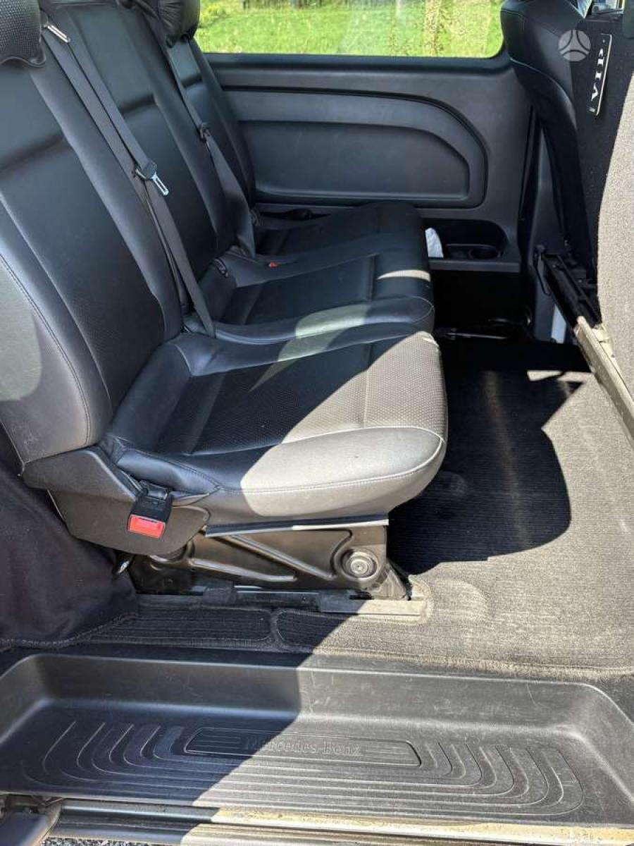 Grey Mercedes-Benz Vito 2016 in Vilnius, with an engine capacity of 2.14 L and mileage of 292 thousand km for 16000 €, photo 8 on AUTOMOTO.COM.LV
