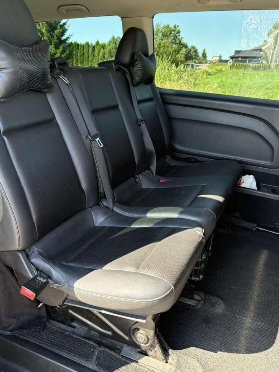 Grey Mercedes-Benz Vito 2016 in Vilnius, with an engine capacity of 2.14 L and mileage of 292 thousand km for 16000 €, photo 9 on AUTOMOTO.COM.LV