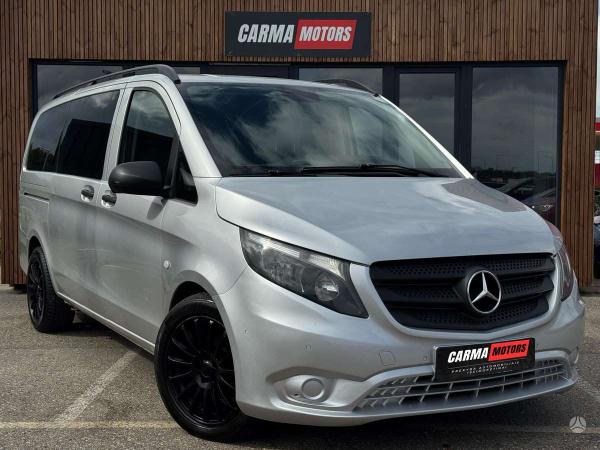 Grey Mercedes-Benz Vito 2016 in Vilnius, with an engine capacity of 1.60 L and mileage of 279 thousand km for 9990 €, photo 1 on AUTOMOTO.COM.LV