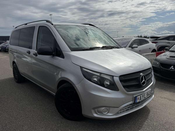 Grey Mercedes-Benz Vito 2016 in Vilnius, with an engine capacity of 1.60 L and mileage of 279 thousand km for 9990 €, photo 5 on AUTOMOTO.COM.LV