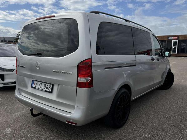 Grey Mercedes-Benz Vito 2016 in Vilnius, with an engine capacity of 1.60 L and mileage of 279 thousand km for 9990 €, photo 8 on AUTOMOTO.COM.LV