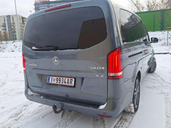 Grey Mercedes-Benz Vito 2018 in Vilnius, with an engine capacity of 2.10 L and mileage of 276 thousand km for 18350 €, photo 5 on AUTOMOTO.COM.LV