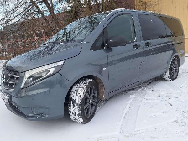 Grey Mercedes-Benz Vito 2018 in Vilnius, with an engine capacity of 2.10 L and mileage of 276 thousand km for 18350 €, photo 8 on AUTOMOTO.COM.LV