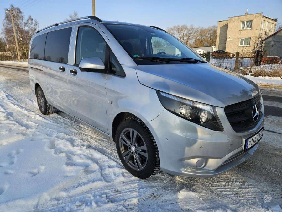 Pelēks Mercedes-Benz Vito 2019 Vilkaviškis, ar dzinēja tilpumu 1.60 L un nobraukumu 143 tūkst. km par 19900 €, foto 1 vietnē AUTOMOTO.COM.LV