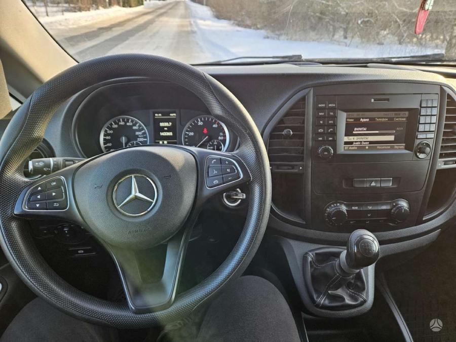 Pelēks Mercedes-Benz Vito 2019 Vilkaviškis, ar dzinēja tilpumu 1.60 L un nobraukumu 143 tūkst. km par 19900 €, foto 8 vietnē AUTOMOTO.COM.LV