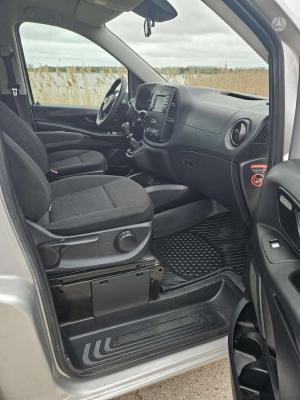Pelēks Mercedes-Benz Vito 2019 Vilkaviškis, ar dzinēja tilpumu 1.60 L un nobraukumu 143 tūkst. km par 19900 €, foto 11 vietnē AUTOMOTO.COM.LV