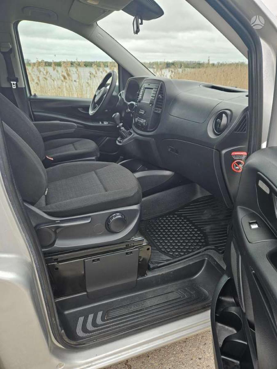 Pelēks Mercedes-Benz Vito 2019 Vilkaviškis, ar dzinēja tilpumu 1.60 L un nobraukumu 143 tūkst. km par 19900 €, foto 11 vietnē AUTOMOTO.COM.LV