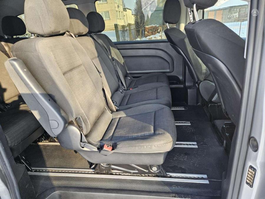 Pelēks Mercedes-Benz Vito 2019 Vilkaviškis, ar dzinēja tilpumu 1.60 L un nobraukumu 143 tūkst. km par 19900 €, foto 13 vietnē AUTOMOTO.COM.LV