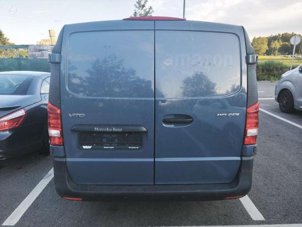Grey Mercedes-Benz Vito 2020 in Vilnius, with an engine capacity of 1.75 L and mileage of 104 thousand km for 7950 €, photo 5 on AUTOMOTO.COM.LV