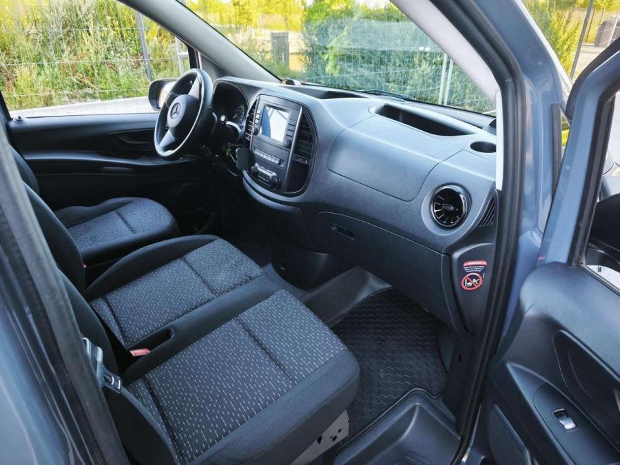 Grey Mercedes-Benz Vito 2020 in Vilnius, with an engine capacity of 0.00 L and mileage of 50 thousand km for 7950 €, photo 10 on AUTOMOTO.COM.LV