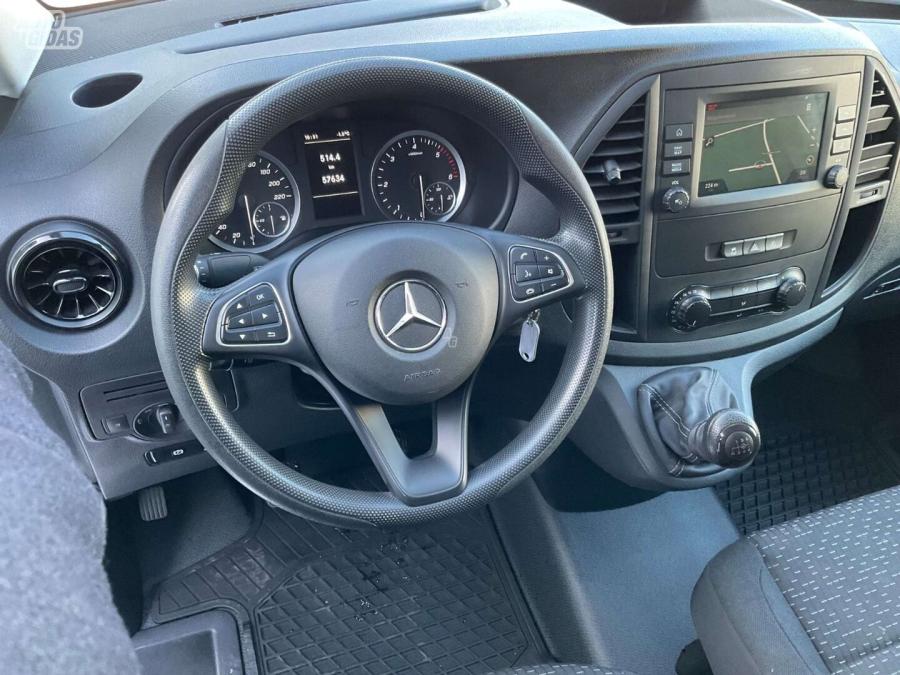 Pelēks Mercedes-Benz Vito 2022 Kauņa, ar dzinēja tilpumu 2.00 L un nobraukumu 58 tūkst. km par 26412 €, foto 8 vietnē AUTOMOTO.COM.LV
