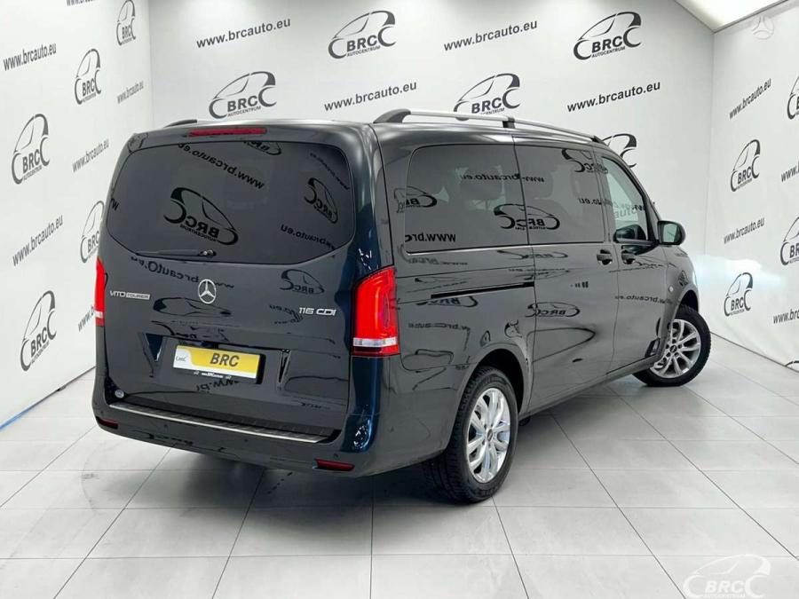 Pelēks Mercedes-Benz Vito 2022 Viļņa, ar dzinēja tilpumu 1.95 L un nobraukumu 201 tūkst. km par 27900 €, foto 4 vietnē AUTOMOTO.COM.LV