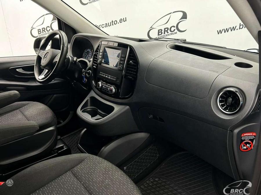 Pelēks Mercedes-Benz Vito 2022 Viļņa, ar dzinēja tilpumu 1.95 L un nobraukumu 201 tūkst. km par 26900 €, foto 21 vietnē AUTOMOTO.COM.LV