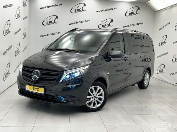 Grey Mercedes-Benz Vito 2022 in Vilnius, with an engine capacity of 1.95 L and mileage of 201 thousand km for 25900 €, photo 1 on AUTOMOTO.COM.LV