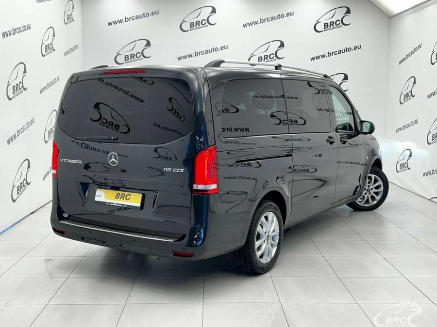 Pelēks Mercedes-Benz Vito 2022 Viļņa, ar dzinēja tilpumu 1.95 L un nobraukumu 201 tūkst. km par 25900 €, foto 4 vietnē AUTOMOTO.COM.LV