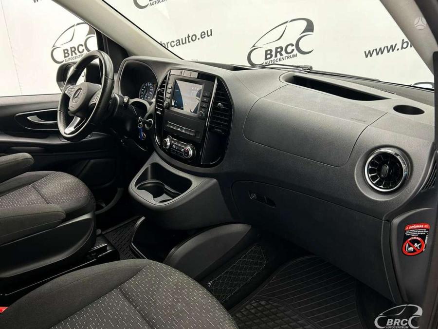 Pelēks Mercedes-Benz Vito 2022 Viļņa, ar dzinēja tilpumu 1.95 L un nobraukumu 201 tūkst. km par 25900 €, foto 21 vietnē AUTOMOTO.COM.LV