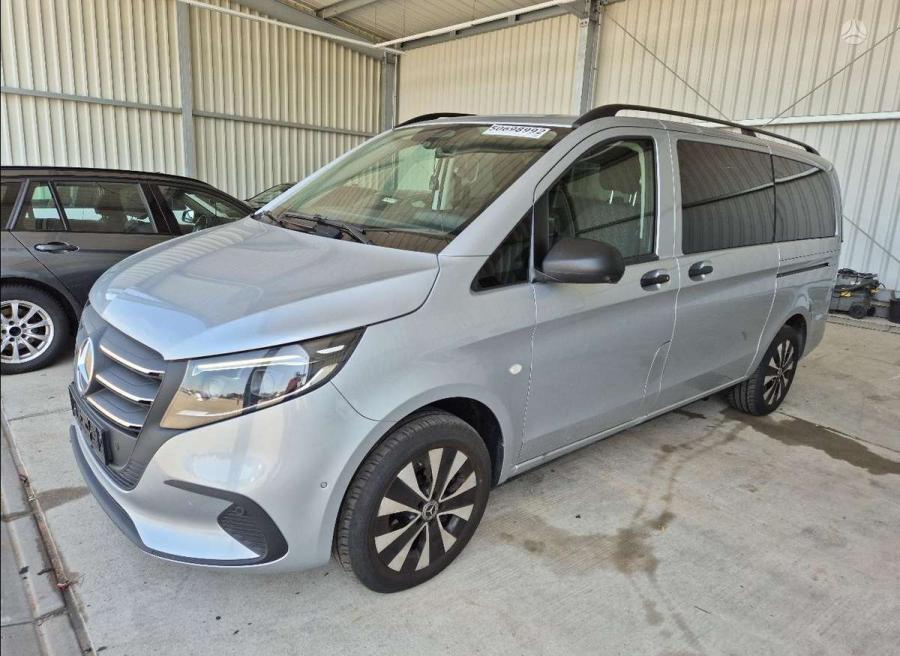 Pelēks Mercedes-Benz Vito 2024 Klaipėda, ar dzinēja tilpumu 1.95 L un nobraukumu 28 tūkst. km par 16700 €, foto 4 vietnē AUTOMOTO.COM.LV