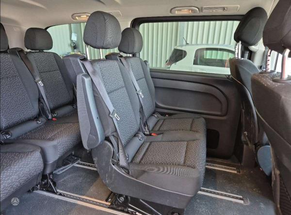 Grey Mercedes-Benz Vito 2024 in Klaipeda, with an engine capacity of 1.95 L and mileage of 28 thousand km for 16700 €, photo 6 on AUTOMOTO.COM.LV