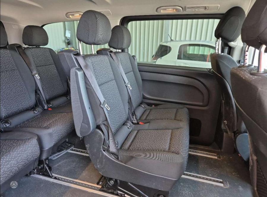 Pelēks Mercedes-Benz Vito 2024 Klaipėda, ar dzinēja tilpumu 1.95 L un nobraukumu 28 tūkst. km par 16700 €, foto 7 vietnē AUTOMOTO.COM.LV