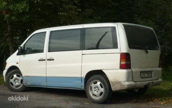 Grey Mercedes-Benz Vito 1999 in Tallinn, with an engine capacity of 2.10 L and mileage of 369 thousand km for 1200 €, photo 6 on AUTOMOTO.COM.LV