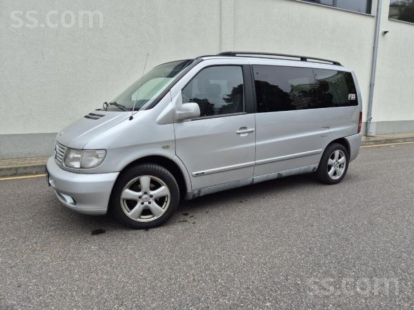 Pelēks Mercedes-Benz Vito 2002 Rīga, ar dzinēja tilpumu 2.20 L un nobraukumu 317 tūkst. km par 5550 €, foto 1 vietnē AUTOMOTO.COM.LV